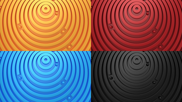 Animated Circles Background, Motion Graphics | VideoHive