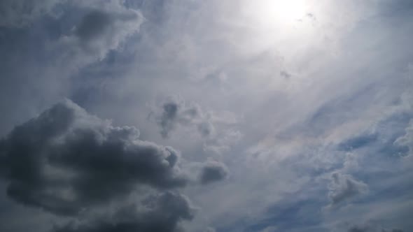 Storm Clouds Are Moving in Sky, Timelapse., Stock Footage | VideoHive