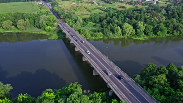 Car Driving Over Bridge, Stock Footage | VideoHive