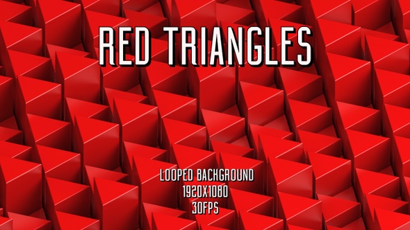 Red Triangles, Motion Graphics | VideoHive