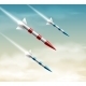 Three Rockets, Vectors | GraphicRiver