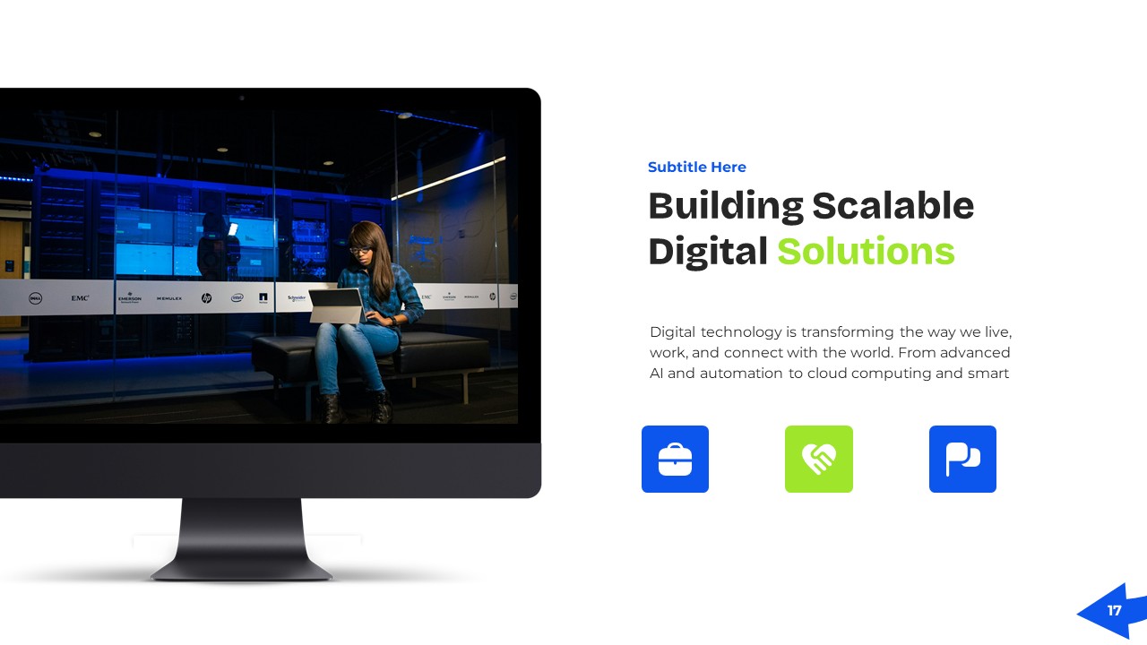 Dyson - Digital Tech PowerPoint Template, Presentation Templates ...
