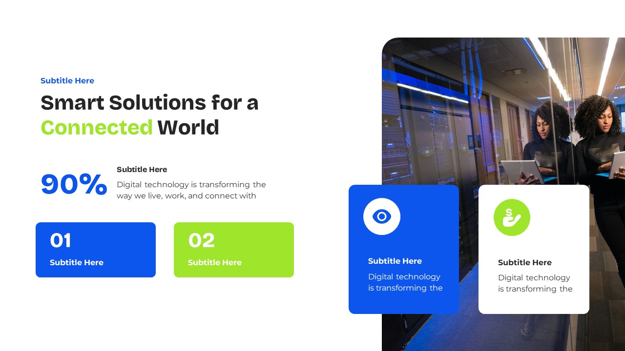 Dyson - Digital Tech PowerPoint Template, Presentation Templates ...
