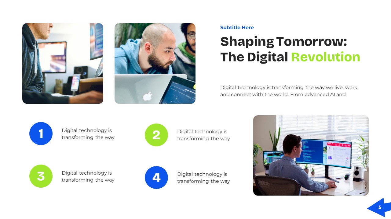 Dyson - Digital Tech PowerPoint Template, Presentation Templates ...