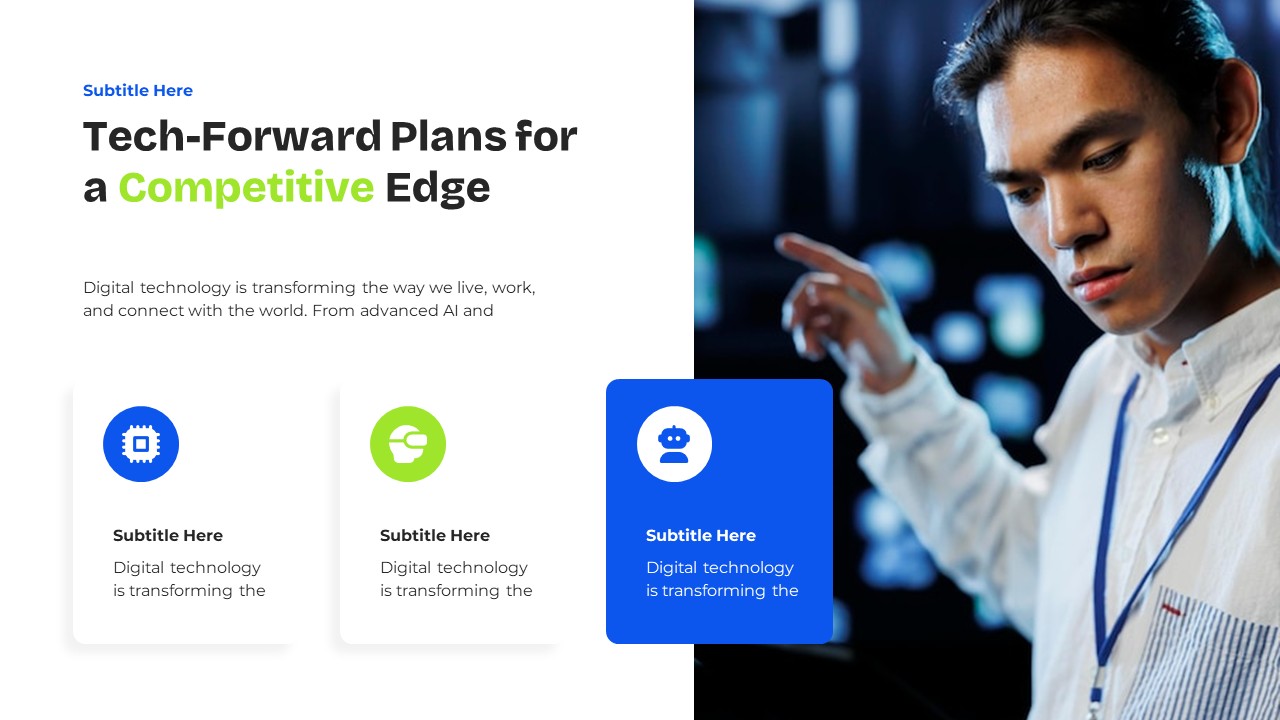 Dyson - Digital Tech PowerPoint Template, Presentation Templates ...