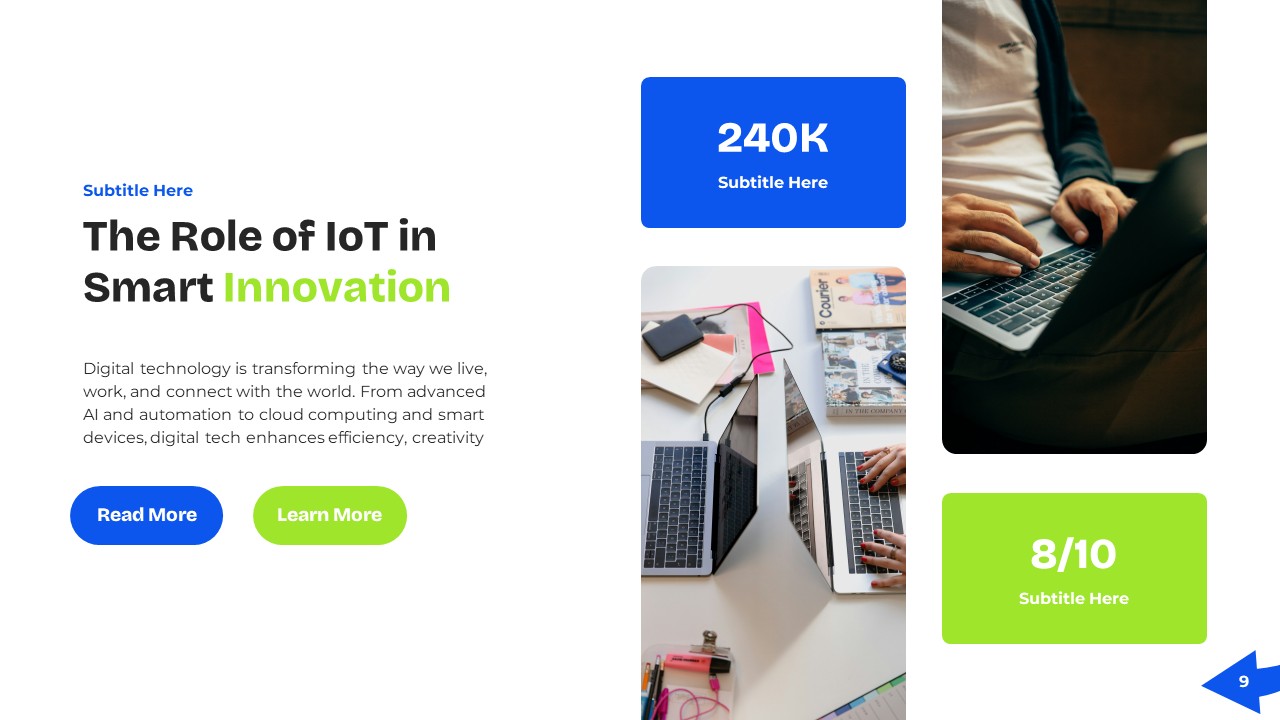 Dyson - Digital Tech PowerPoint Template, Presentation Templates ...