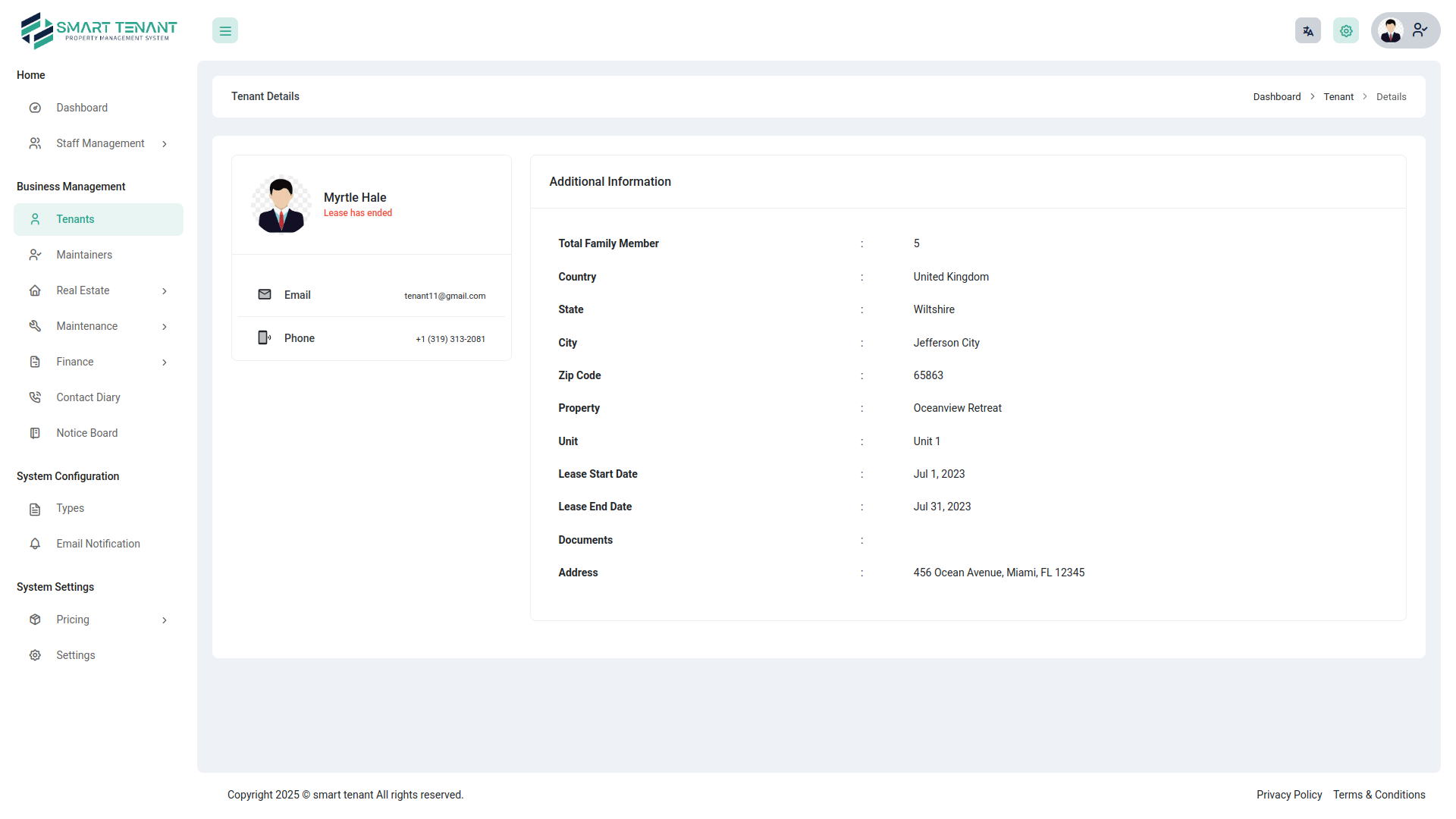 Smart Tenant SaaS - Property Management System by smartwebinfotech