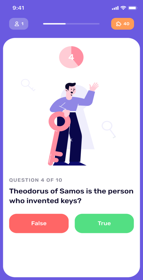 Quiz APP ANDROID + IOS + FIGMA | UI Kit | Flutter | Queezy Game by ...