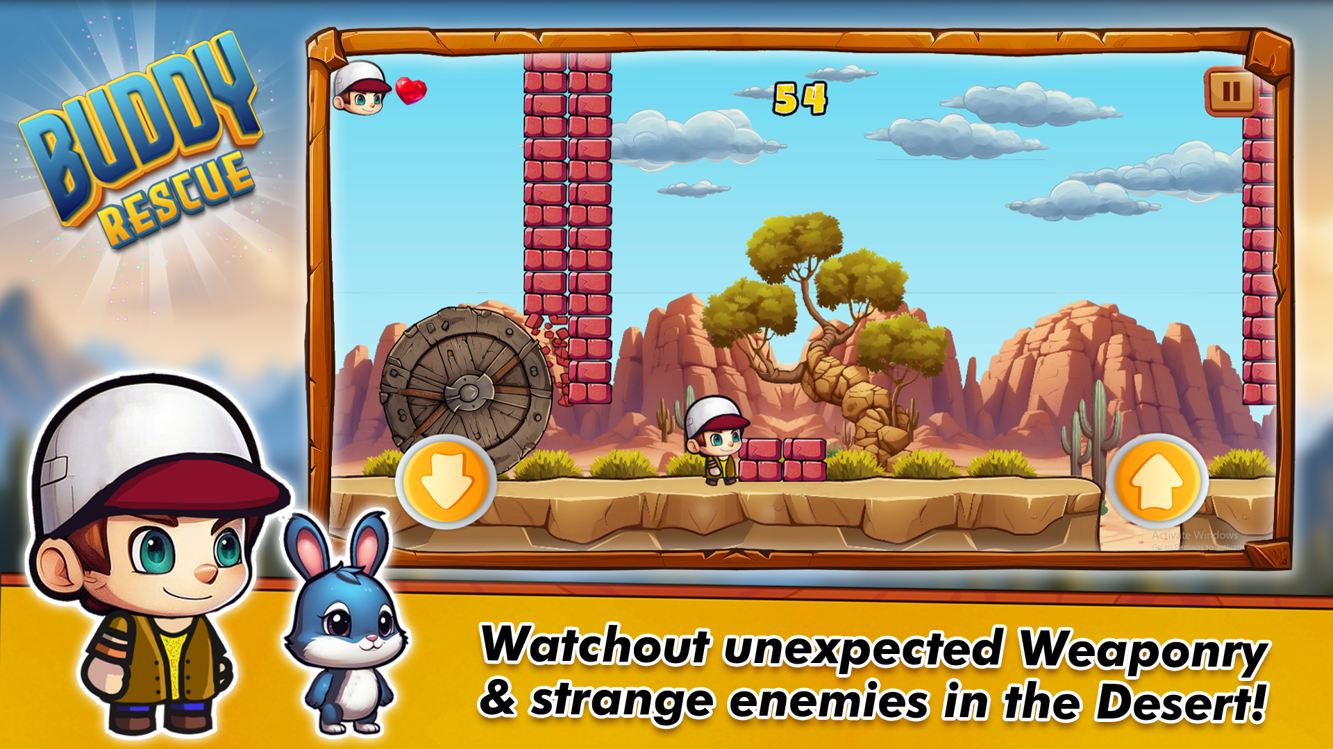 Buddy Protector HTML5 Construct 3 Game by pairplaycreation | CodeCanyon