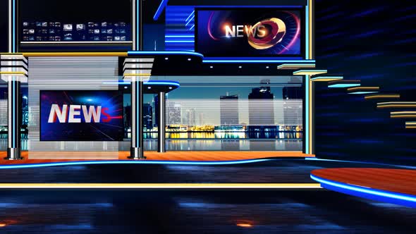 Virtual Studio Background, Motion Graphics | VideoHive