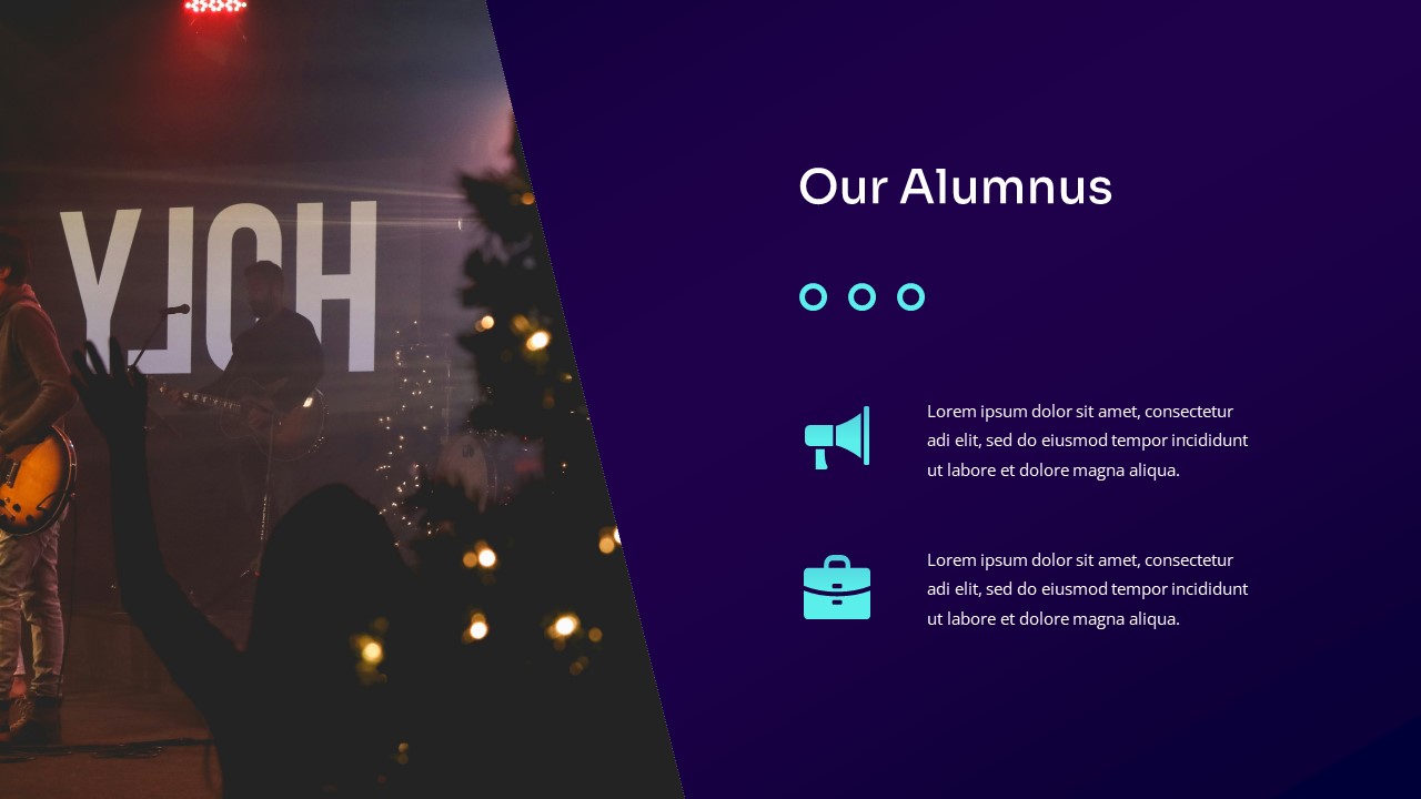 Stars - Night Party Google Slides Template, Presentation Templates