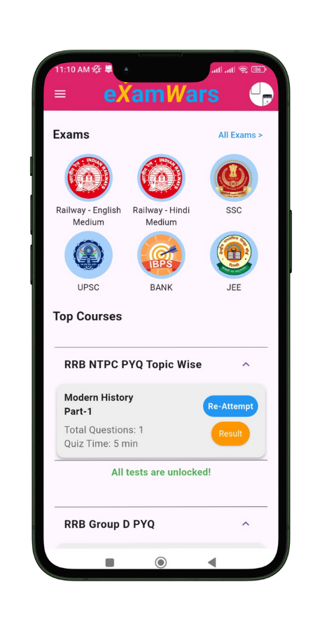 Flutter Exam Test Series app with Admin Panel by DizitalTrends | CodeCanyon