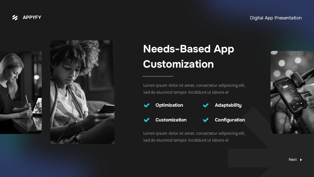 Appyfy Digital App Google Slide Template, Presentation Templates ...