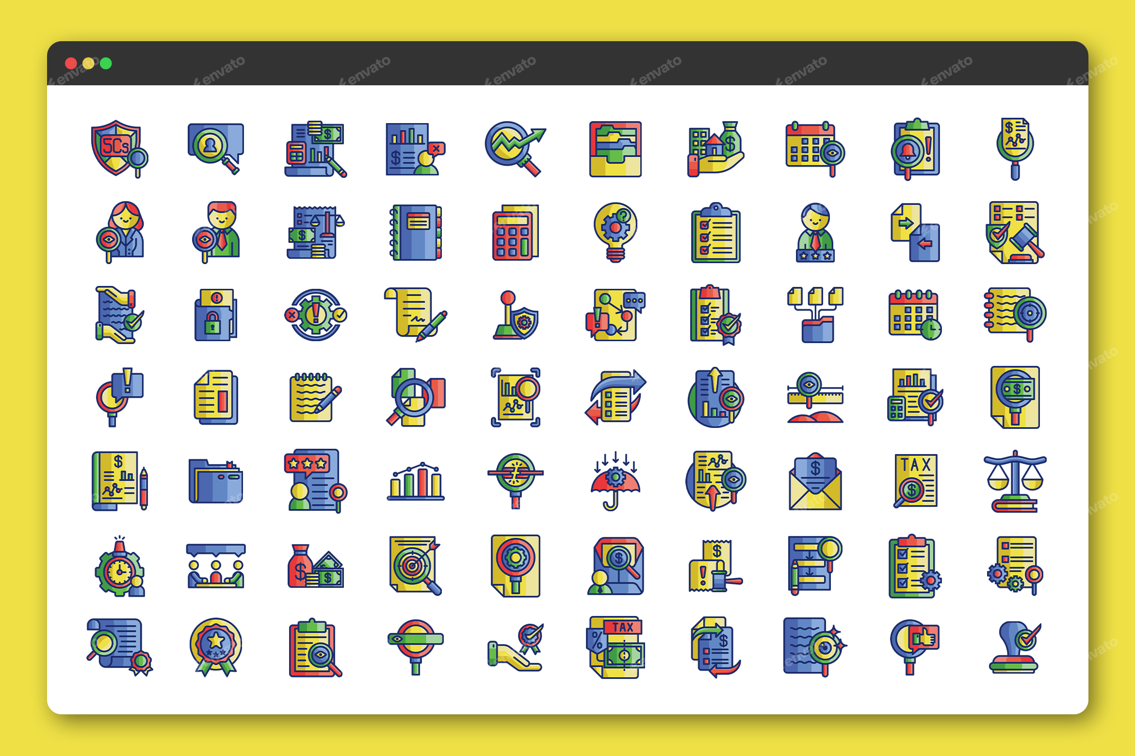 70 Audit Icons | Smooth Series, Icons | GraphicRiver