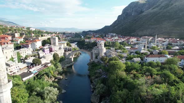 Aerial Mostar, Stock Footage | VideoHive