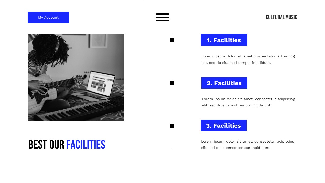 Cultural Music - Musical Google Slide Templates, Presentation Templates