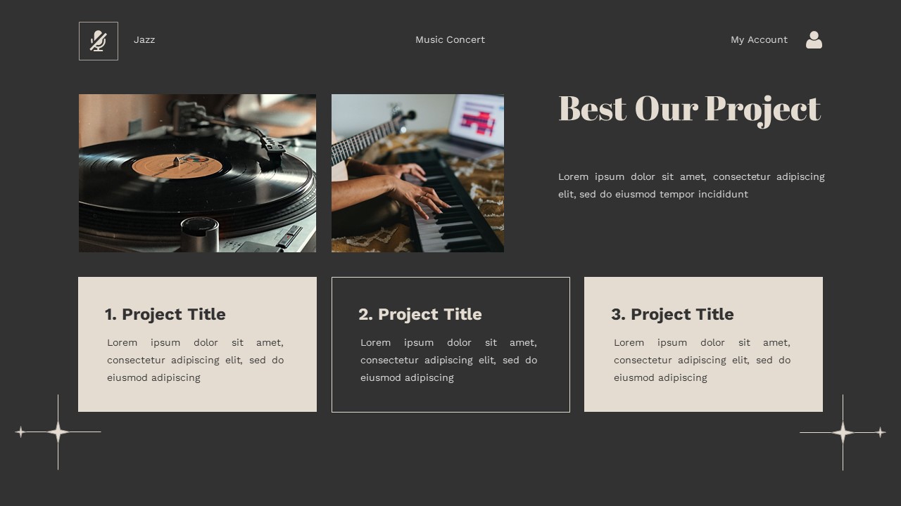 Jazz - Music Powerpoint Templates, Presentation Templates | GraphicRiver