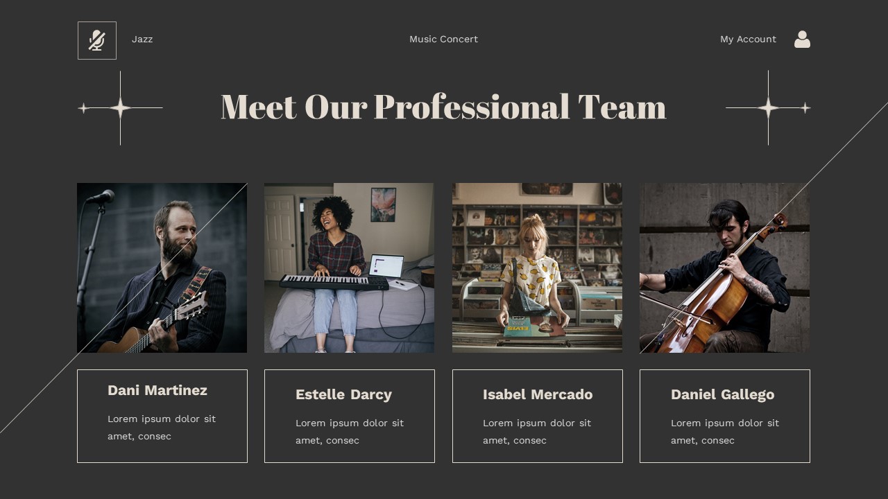 Jazz - Music Powerpoint Templates, Presentation Templates | GraphicRiver