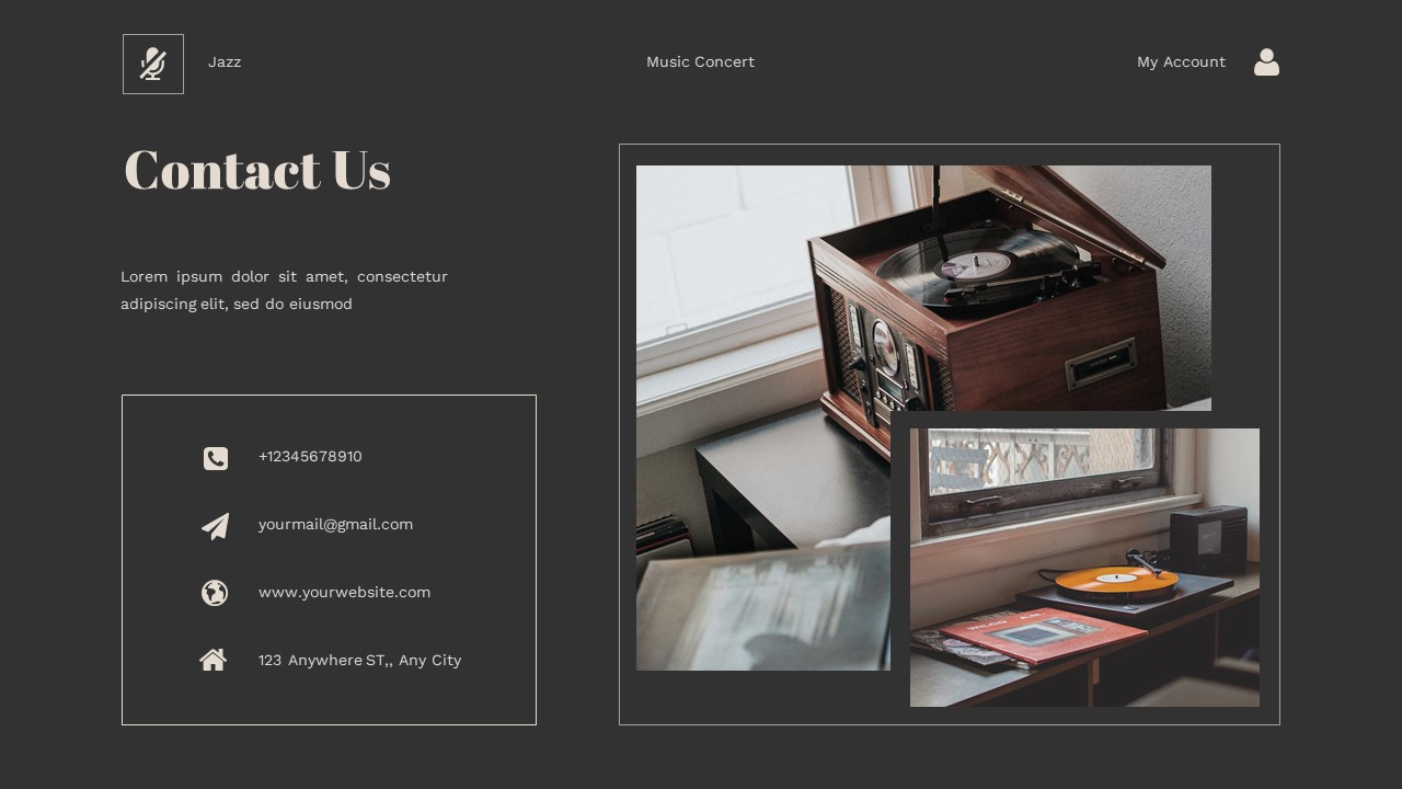 Jazz - Music Powerpoint Templates, Presentation Templates | GraphicRiver