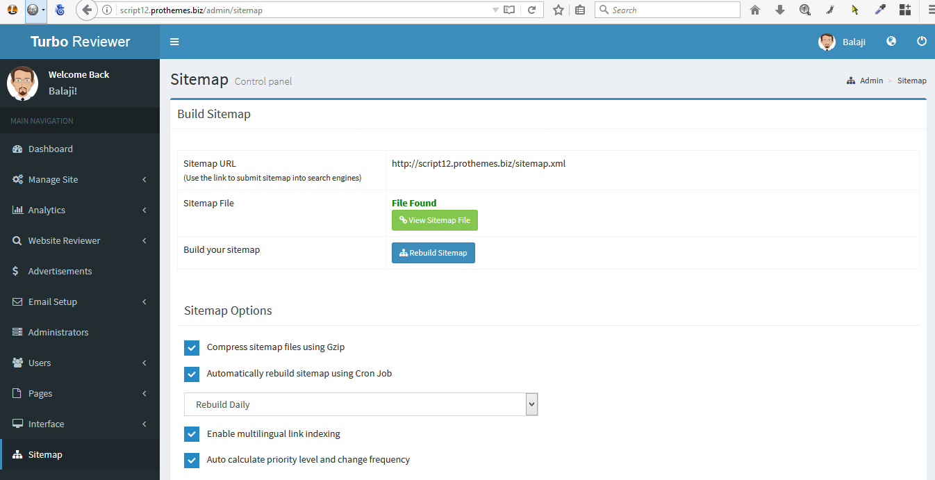 Turbo Website Reviewer - In-depth SEO Analysis Tool by Rainbowbalaji