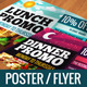 Lunch & Dinner Promo Poster/Flyer (A3, A5), Print Templates | GraphicRiver