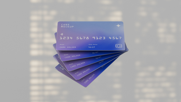Credit Card, After Effects Project Files | VideoHive