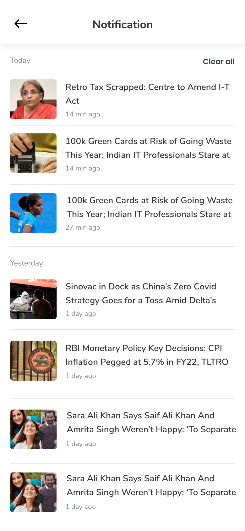 Rawaye News: Flutter News App UI Kit by thecodeartist | CodeCanyon