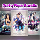 Party Flyer Bundle, Print Templates | GraphicRiver