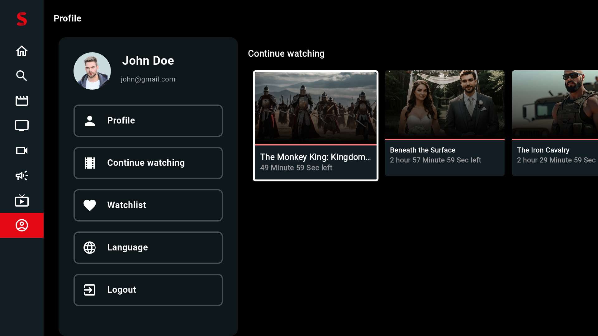 Streamit - OTT Streaming Flutter TV App (Add-on) by iqonicdesign | CodeCanyon