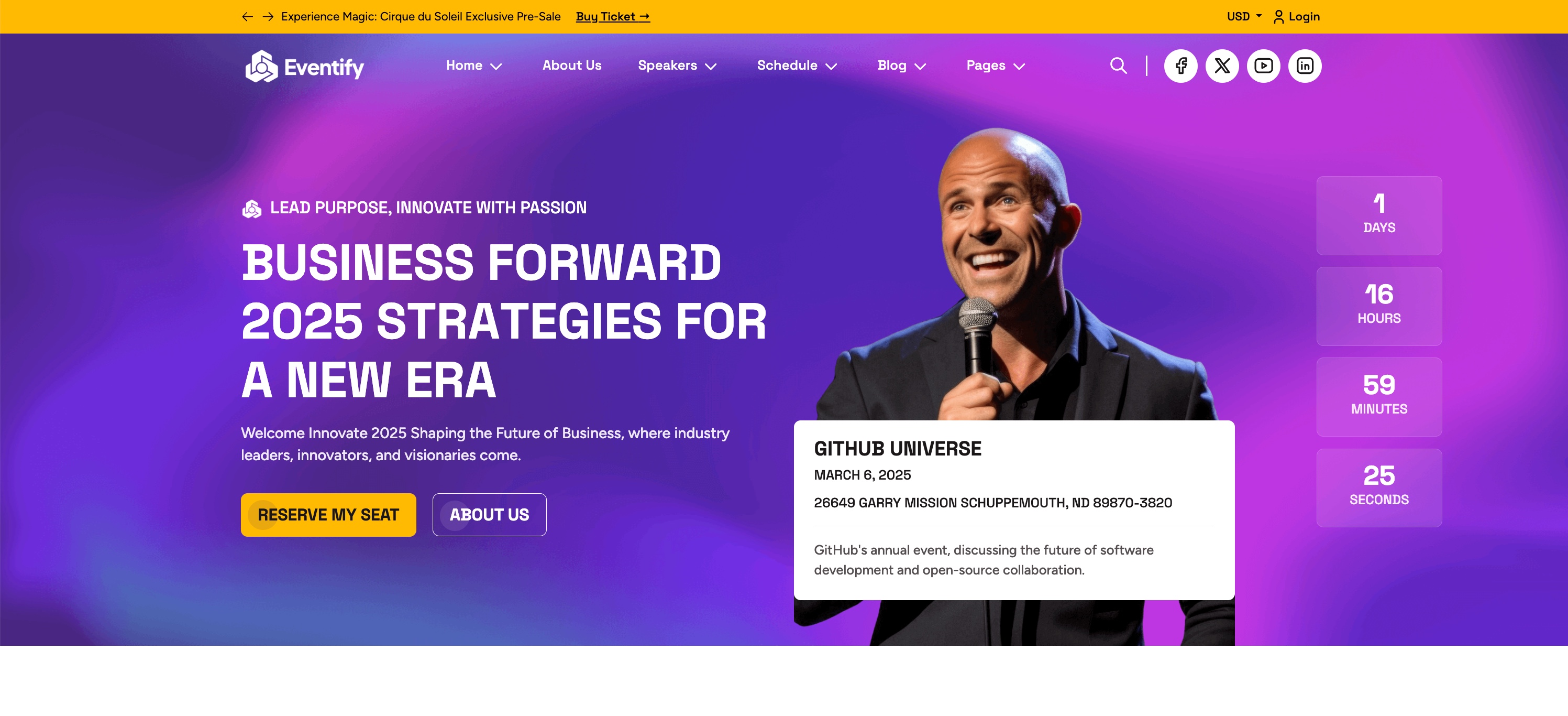 Eventify - Event & Conference Booking Laravel Script by archielite