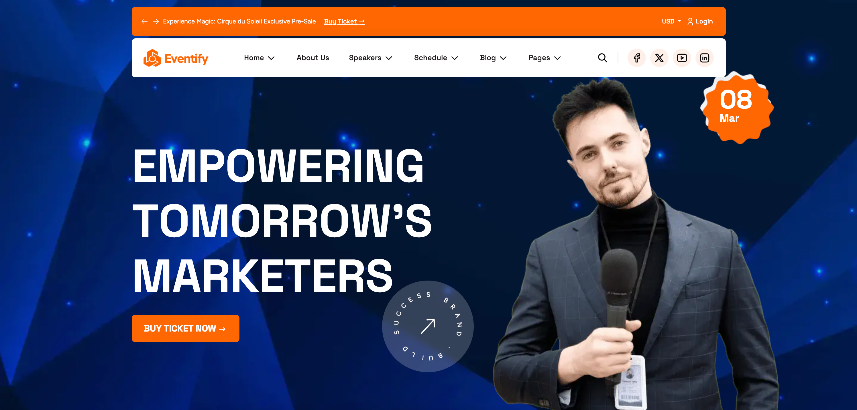 Eventify - Event & Conference Booking Laravel Script by archielite
