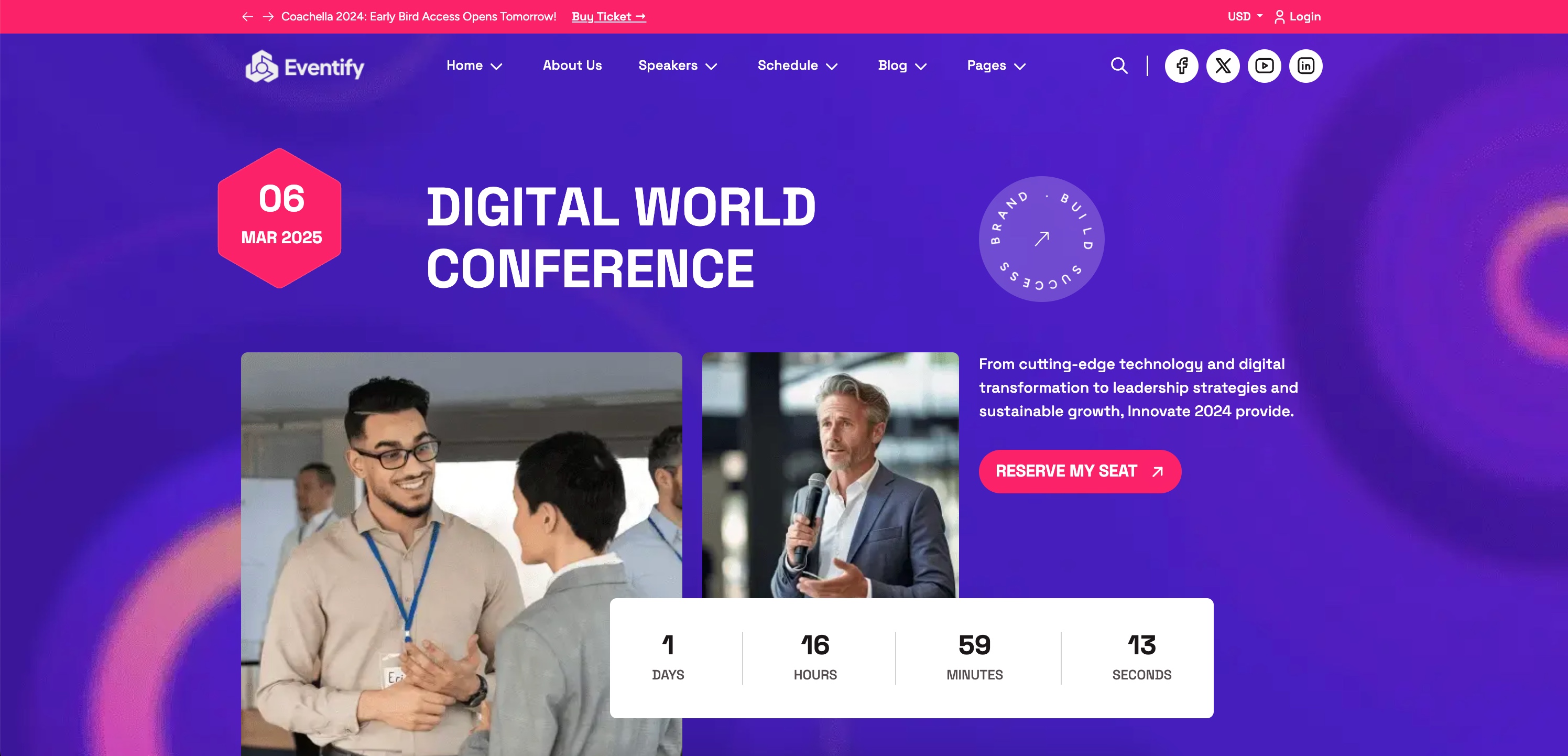 Eventify - Event & Conference Booking Laravel Script by archielite