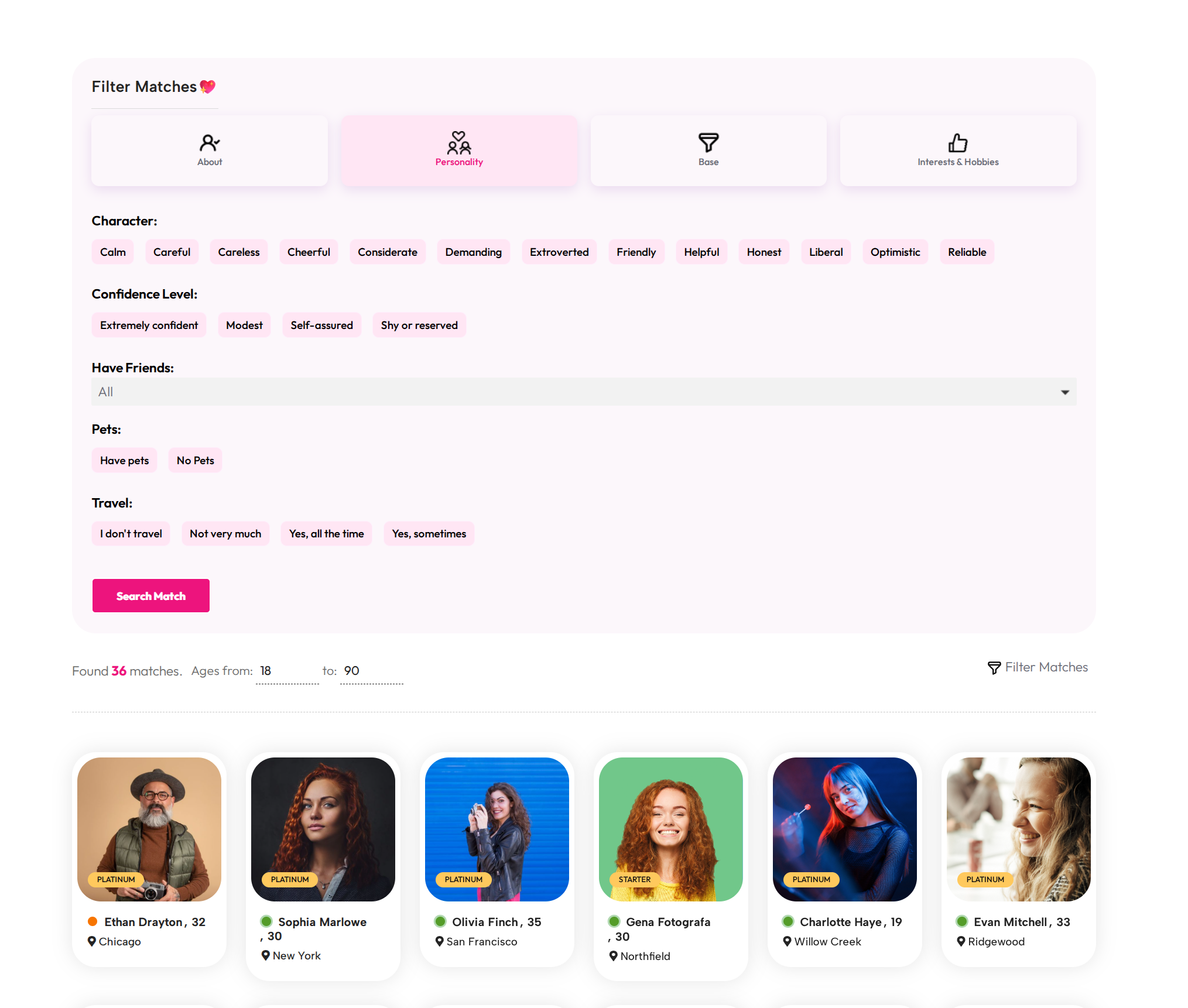 Qiupid - Matchmaking & Dating WordPress SaaS by modeltheme | CodeCanyon