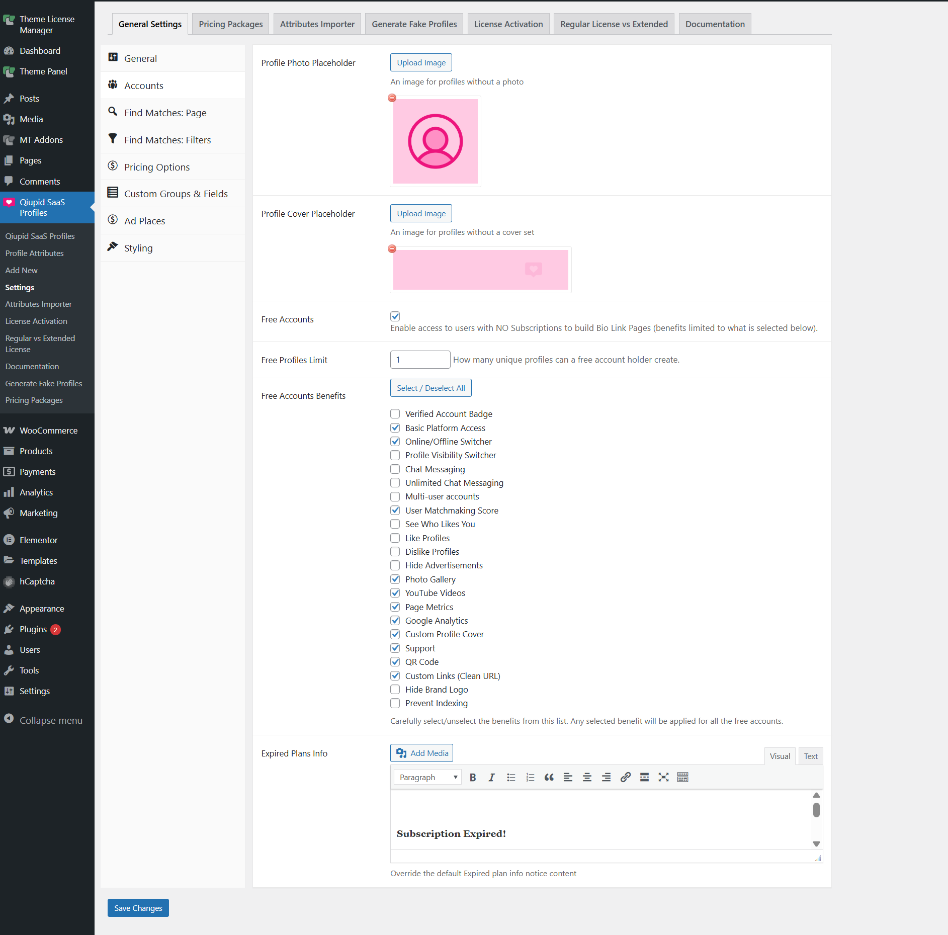 Qiupid - Matchmaking & Dating WordPress SaaS by modeltheme | CodeCanyon