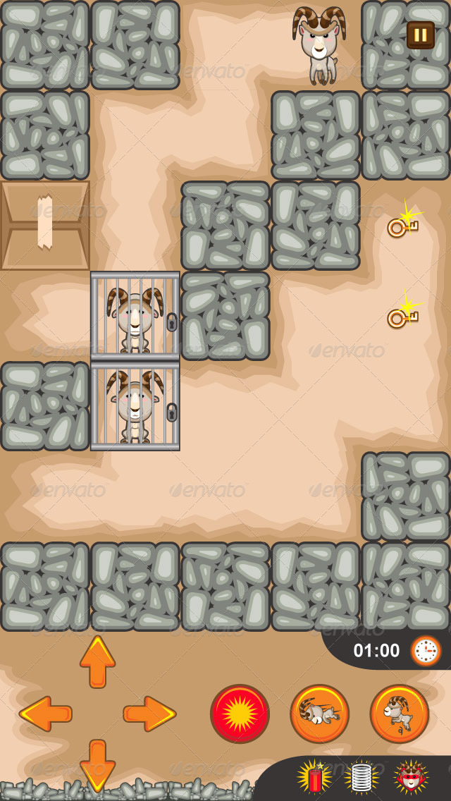 Un-Box the I-Bex Game Pack Bundle Set, Game Assets | GraphicRiver