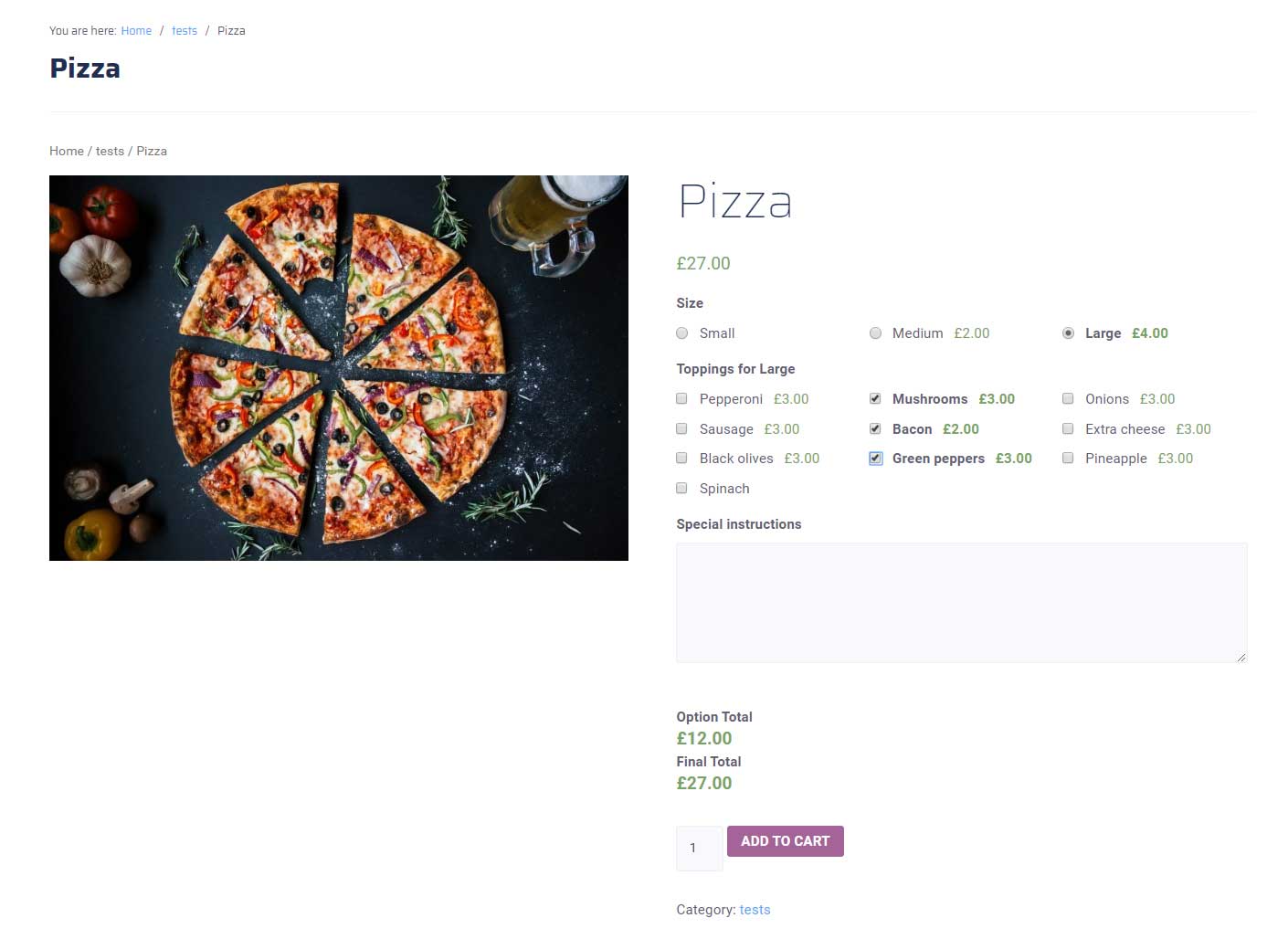 Extra Product Options & Add-Ons for WooCommerce by ThemeComplete ...