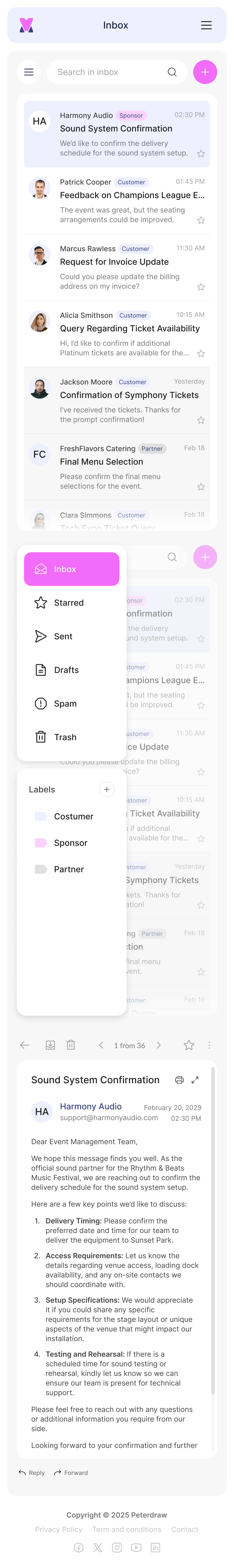 Ventixe - Event Management Dashboard Figma Template by peterdraw ...