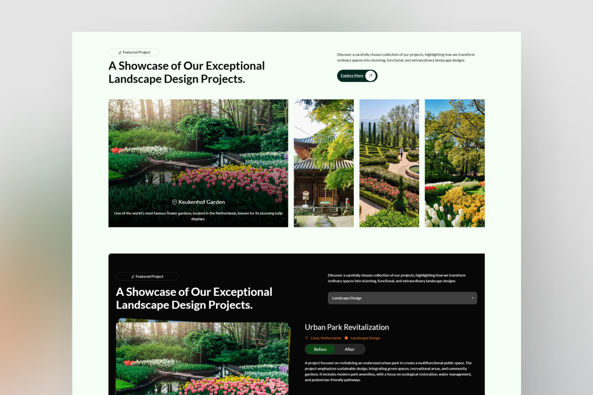 BioScape - Landscape Design and Home Decoration Elementor Template Kit ...