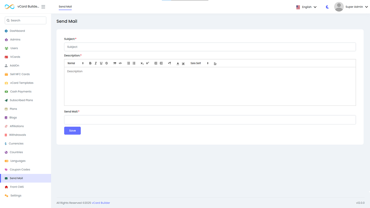 Infy vCard Saas : Digital Business Card Builder by infyomlabs | CodeCanyon