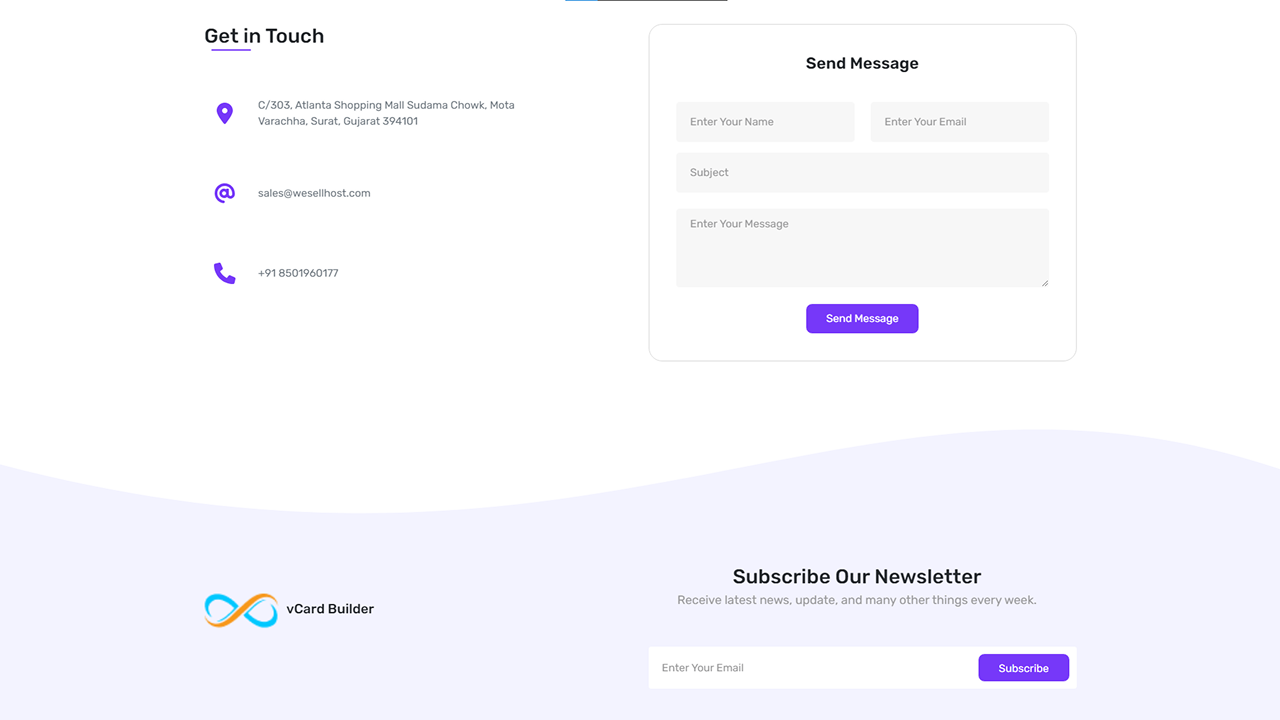 Infy vCard Saas : Digital Business Card Builder by infyomlabs | CodeCanyon