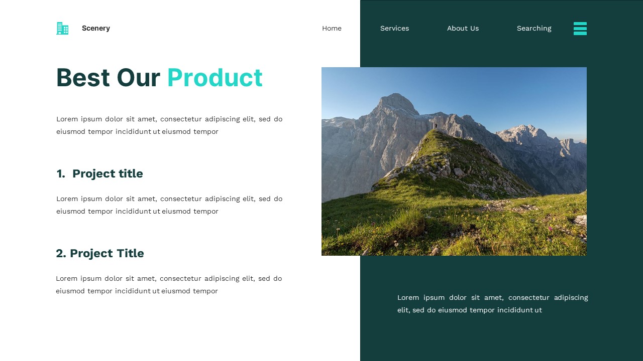 Scenery - Nature Google Slide Templates, Presentation Templates ...