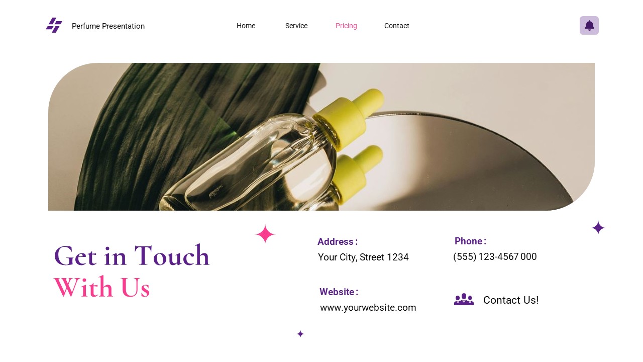 Perfume Google Slide Template, Presentation Templates | GraphicRiver