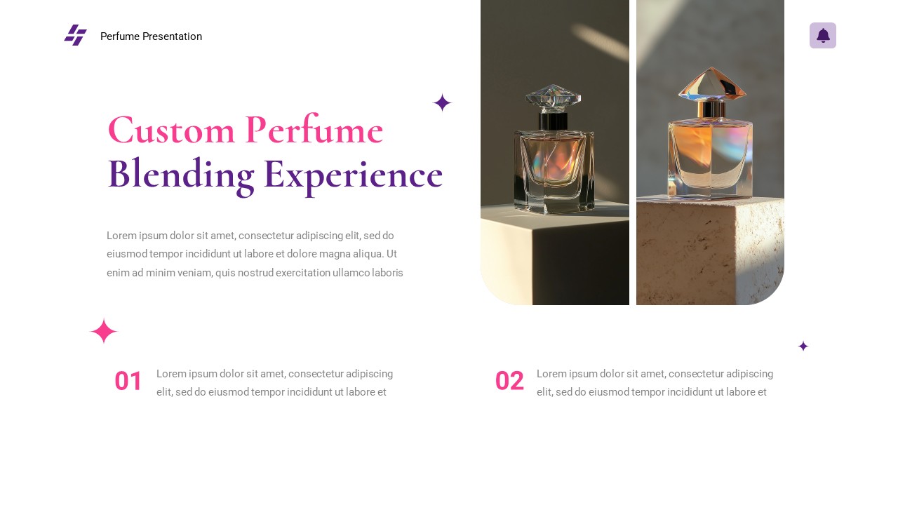 Perfume Google Slide Template, Presentation Templates | GraphicRiver