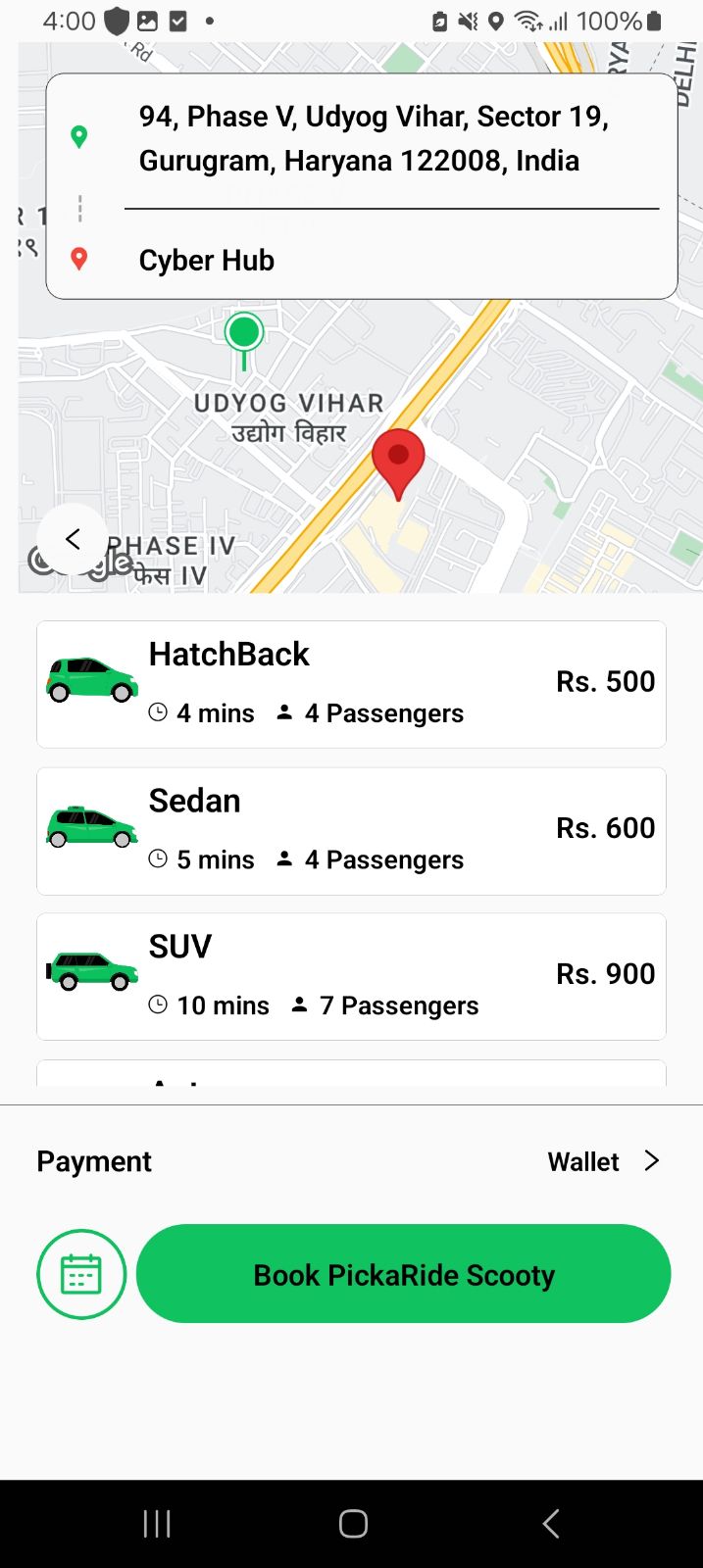 Cab booking app - Template app - React Native by CVInfotechTemplates