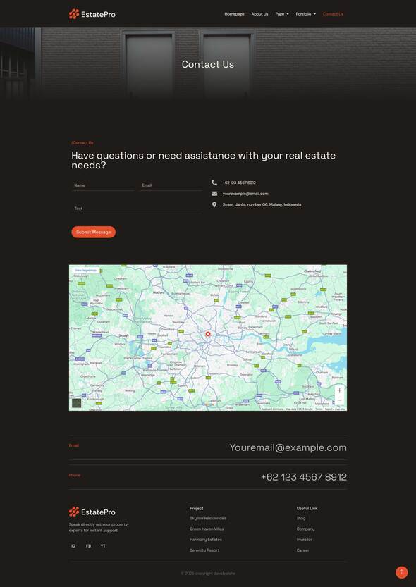 EstatePro – Modern Real Estate & Property Elementor Template Kits by Protagonis