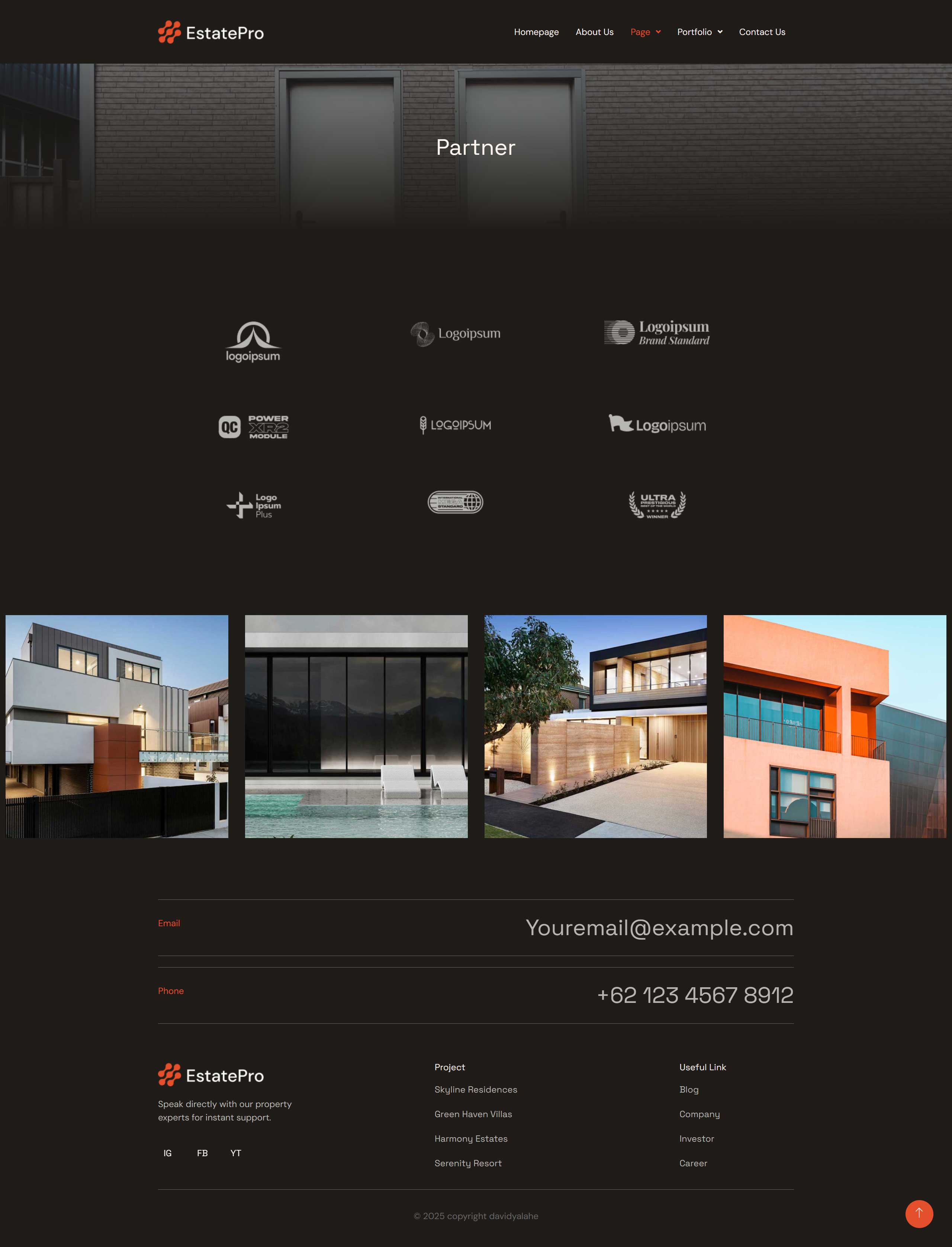 EstatePro – Modern Real Estate & Property Elementor Template Kits by ...