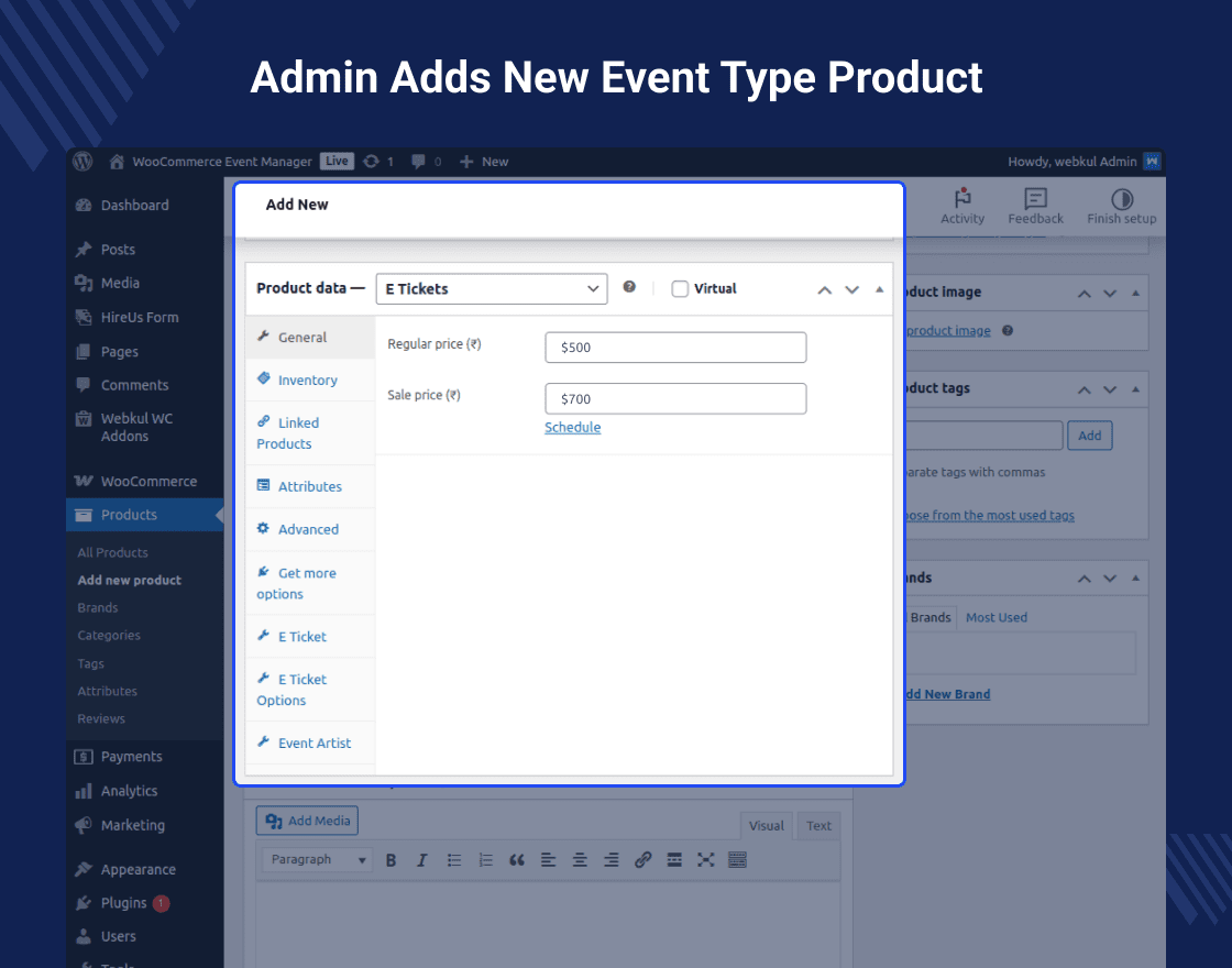 WordPress WooCommerce Event Manager Plugin by Webkul | CodeCanyon