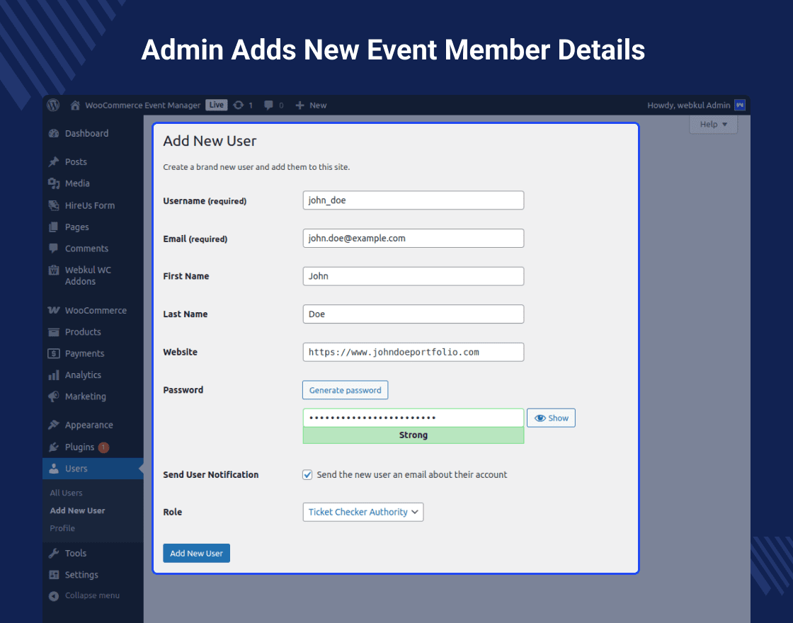 WordPress WooCommerce Event Manager Plugin by Webkul | CodeCanyon