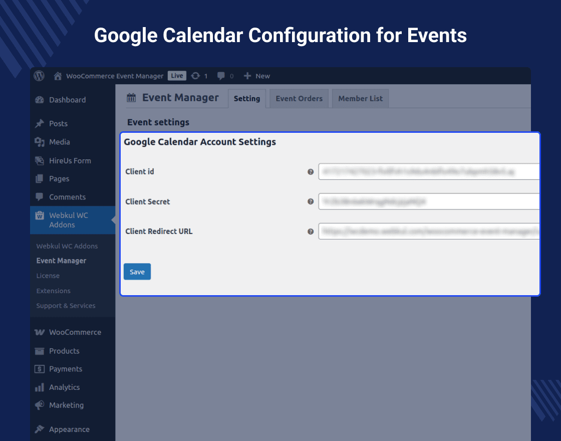 WordPress WooCommerce Event Manager Plugin by Webkul | CodeCanyon