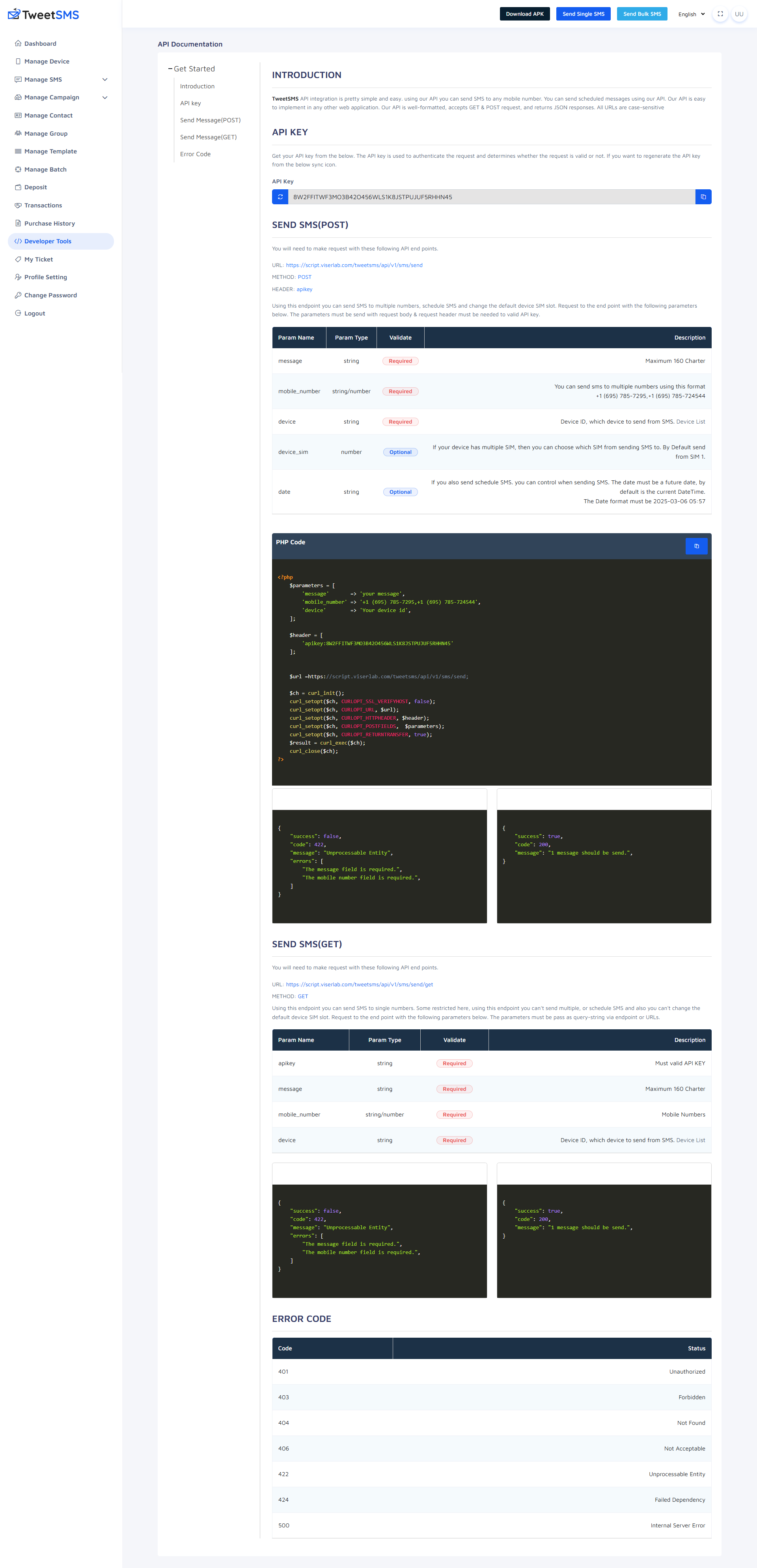 TweetSMS - SMS Marketing Platform as SaaS by ViserLab | CodeCanyon